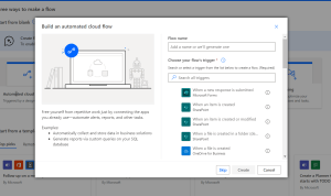 Choosing the right flow type in Power Automate – Digital Mill