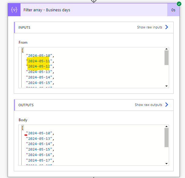 How to count business days between two dates in Power Automate ...