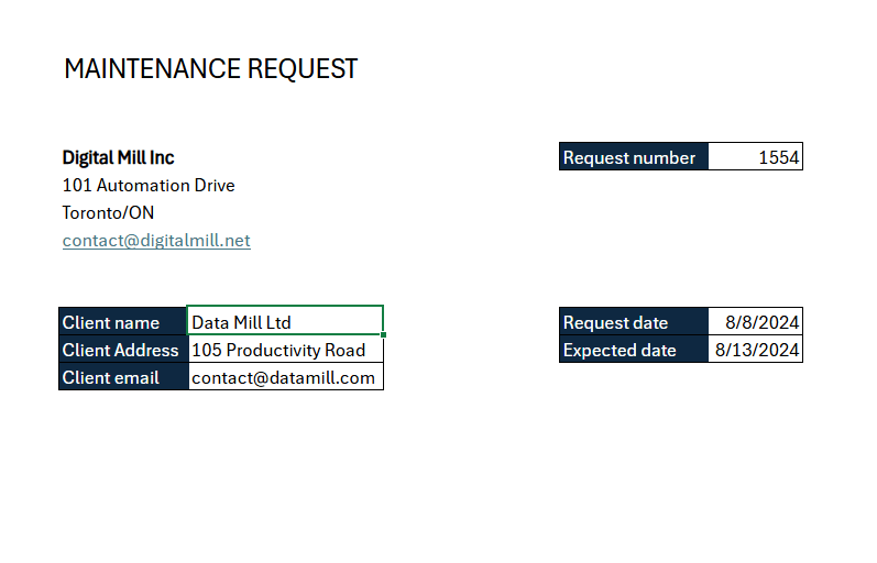 Writing data into Excel ranges out of tables with Power Automate – Digital Mill