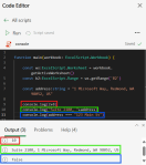 Debugging and accessing Office Scripts outputs with console.log ...