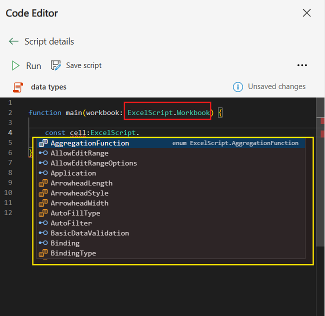 Understanding the data types in Office Scripts – Digital Mill