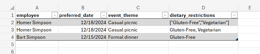 Populating an Excel table from a Microsoft Forms submission – Digital Mill