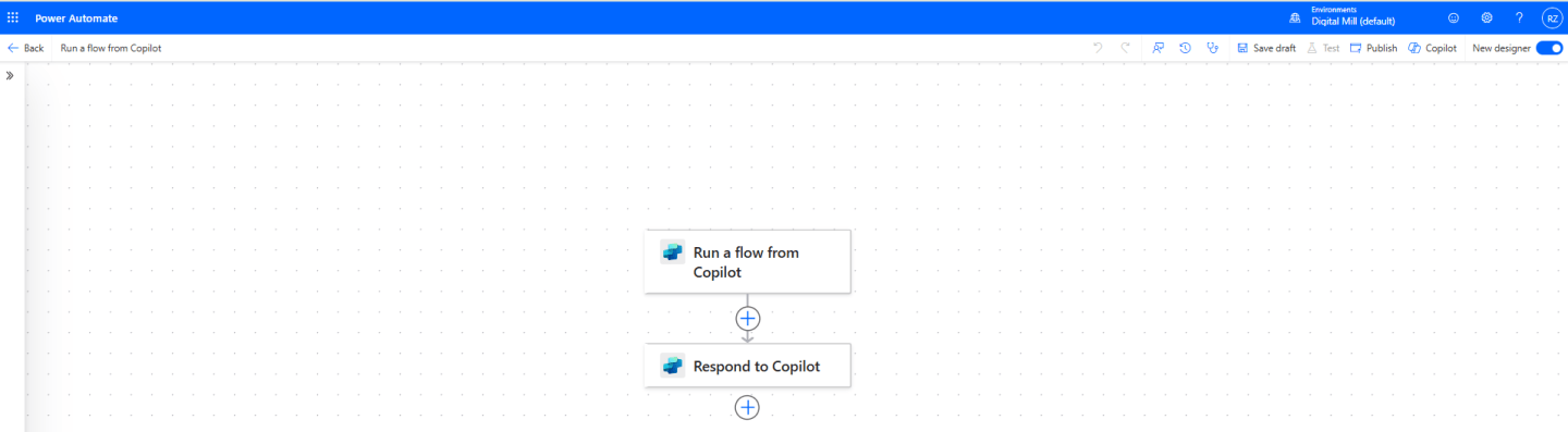 Starting a Power Automate flow from a Copilot Studio Agent – Digital Mill