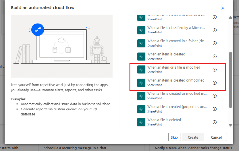 How to Track Specific Column Changes in SharePoint with Power Automate ...
