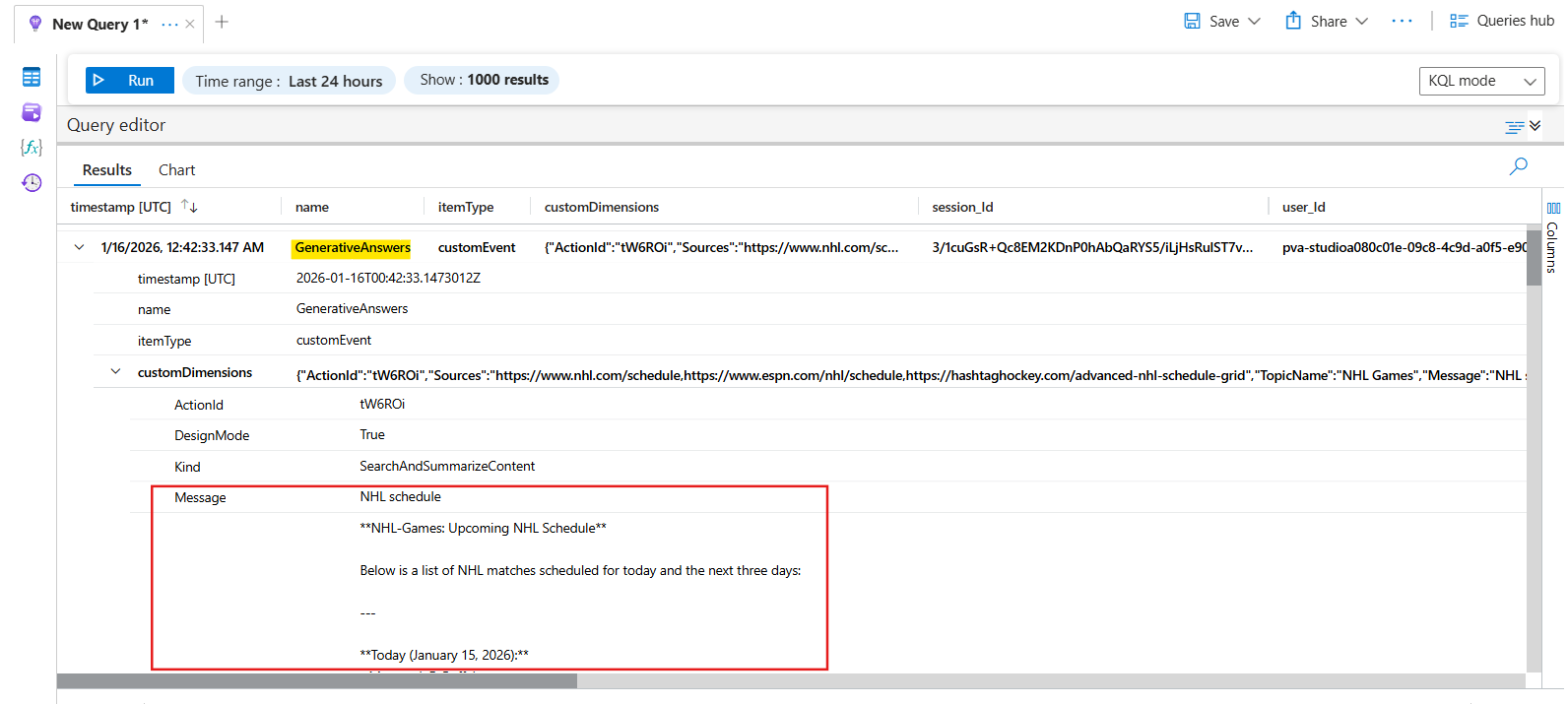 Integrating Copilot Studio and Azure Application Insights for Analytics ...