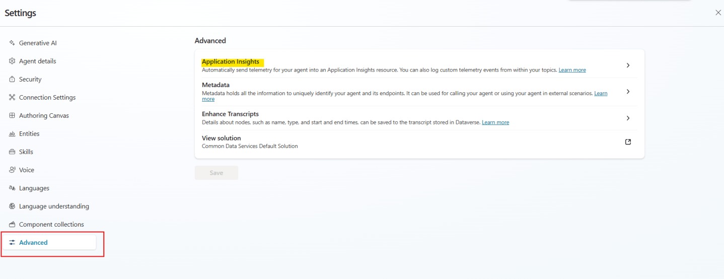 Integrating Copilot Studio and Azure Application Insights for Analytics ...