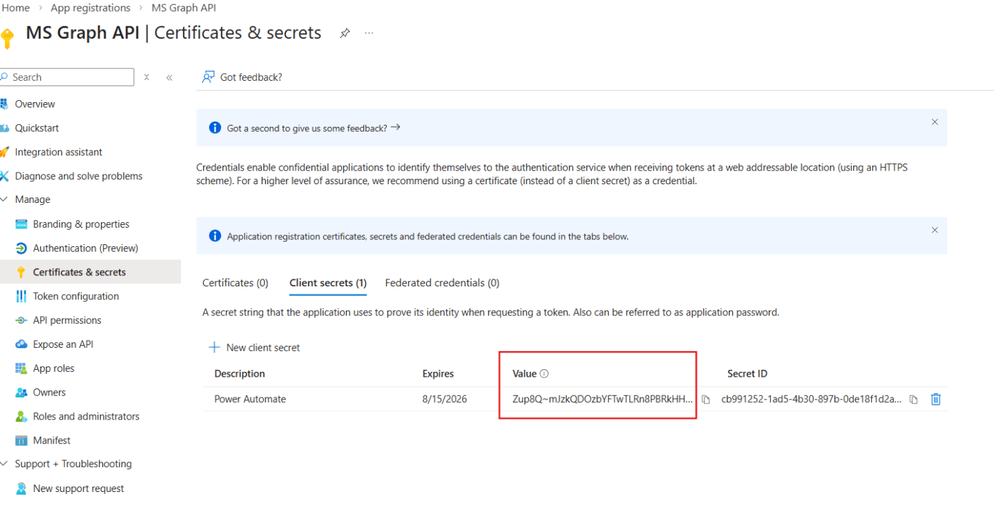 How to set up an App Registration in Azure Portal for Microsoft Graph ...